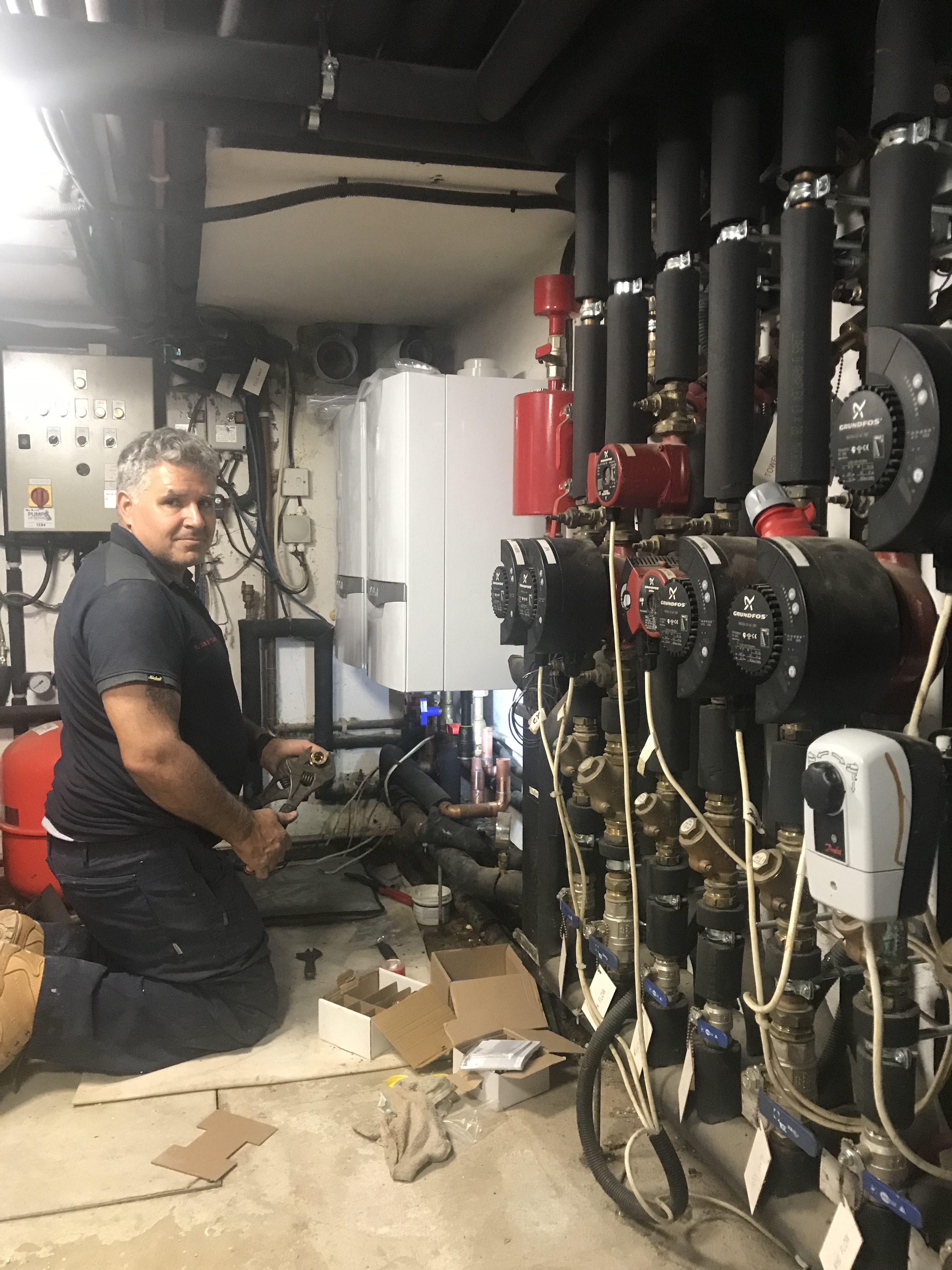 Commercial Plant Room – RJ Gas and Plumbing